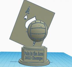 volleyball trophy 3D Models | Page 1 | STLFinder