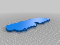 big block chevy intake heat crossover block off plate 3D Models | Page ...