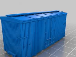 HOn30 13ft 4w reefer 3d models 【 STLFinder