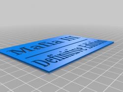 mafia 3 racket mod 3D Models | Page 1 | STLFinder