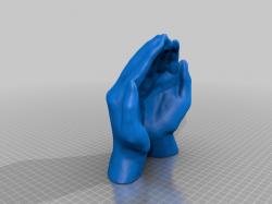 cupped hands 3d models 【 STLFinder