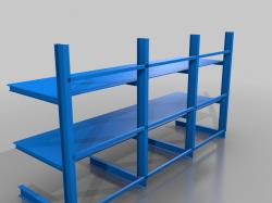 cantilever rack shelf 3D Models | Page 1 | STLFinder