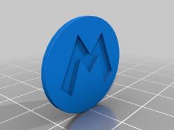super mario m logo 3D Models | Page 1 | STLFinder