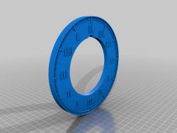 roman numbered clock face 3D Models | Page 1 | STLFinder