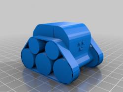 robot with tank treads 3D Models | Page 1 | STLFinder