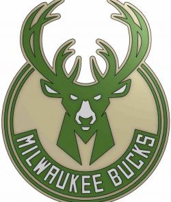 milwaukee bucks logo printable 3D Models | Page 1 | STLFinder