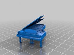 grand piano cad block 3d models 【 STLFinder