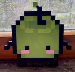 stardew valley pumpkin pie pixel drawing with grid lines 3D Models ...