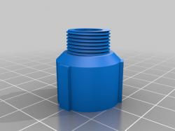 male m16 x 1 5 to female m14 x 1 0 stainless 3D Models | Page 1 | STLFinder