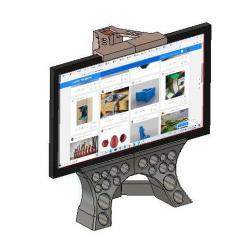 raised portable monitor stand 3D Models | Page 1 | STLFinder