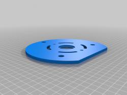base plate for bosch router 3d models 【 STLFinder