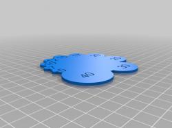 leather cutting template ruler for craft metal die cut shapes for diy ...