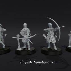 english longbowmen 3D Models | Page 1 | STLFinder