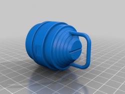 lgt casl kestis exsposed pommel 3D Models | Page 1 | STLFinder