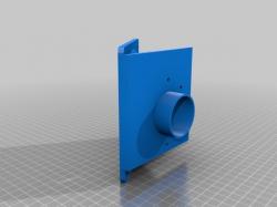 120mm to 40mm fan adapter for atem production studio 4k me1 3d models ...