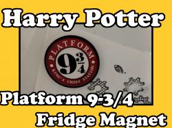 harry potter fridge magnets platform 9 3D Models | Page 1 | STLFinder