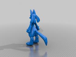 lucario stl file 3D Models | Page 1 | STLFinder