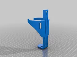 Bike Water Bottle Holder (Dual Hook system) - Free 3D Model | STLFinder