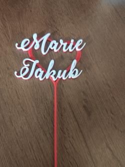 cake topper name customizable 3D Models | Page 1 | STLFinder