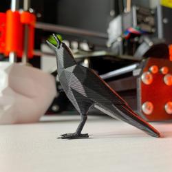 Low poly Crow 3D Models | Page 1 | STLFinder