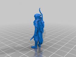human ranger dnd 3d models 【 STLFinder