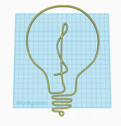 light bulb cut out drawing 3D Models | Page 1 | STLFinder