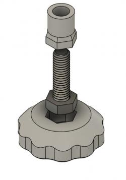m6 adjustable feet 3D Models | Page 1 | STLFinder