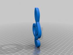 treble clef candelstick 3D Models | Page 1 | STLFinder
