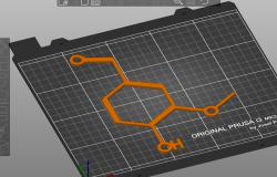 Vanillin Vanilla Molecule Ornament 3D Models | Page 1 | STLFinder