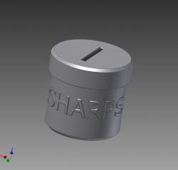 sharps disposal container 3d models 【 STLFinder