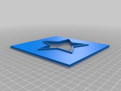 primitive single star stencil 3D Models | Page 1 | STLFinder
