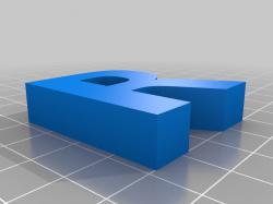 letter r 3D Models | Page 1 | STLFinder