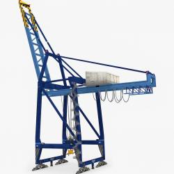 port container crane v2 3D Models | Page 1 | STLFinder