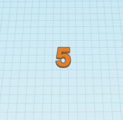 number 5 3D Models | Page 1 | STLFinder