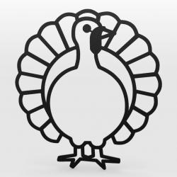 turkey fan wall display 3D Models | Page 1 | STLFinder