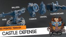 warcraft 3 custom castle defense 3d models 【 STLFinder