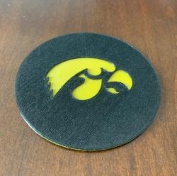 iowa hawkeyes coaster 3D Models | Page 1 | STLFinder