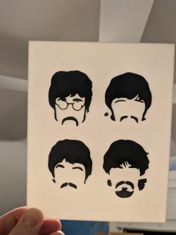 beatles print 3d models 【 STLFinder