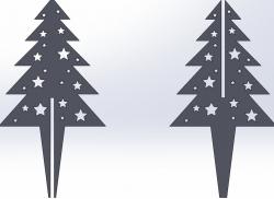 christmas tree 2d 3D Models | Page 1 | STLFinder