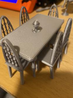 1 6 scale table and chairs 3D Models | Page 1 | STLFinder