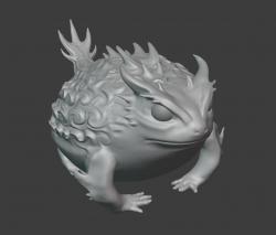 dragon frog 3d models 【 STLFinder