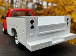 custom bed mat for 2026 f350 super duty with 5th wheel cut outs 3D ...