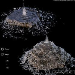 rock waterfall 3d model | Page 1 | STLFinder