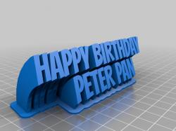 customised name plates 3D Models | Page 1 | STLFinder