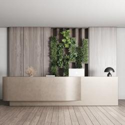 furniture desk reception half circle rfa 3d models 【 STLFinder