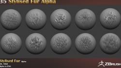 stylized fur alpha texture 3D Models | Page 1 | STLFinder