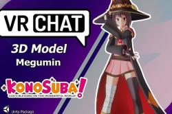 megumin vrchat model | Page 1 | STLFinder