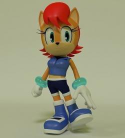 sally acorn model | Page 1 | STLFinder