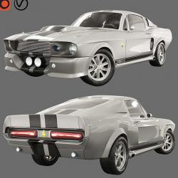 shelby eleanor gt500 3d models 【 STLFinder