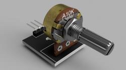 potentiometer 3d model 【 STLFinder